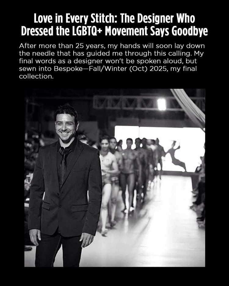 Andrew Christian Says Goodbye