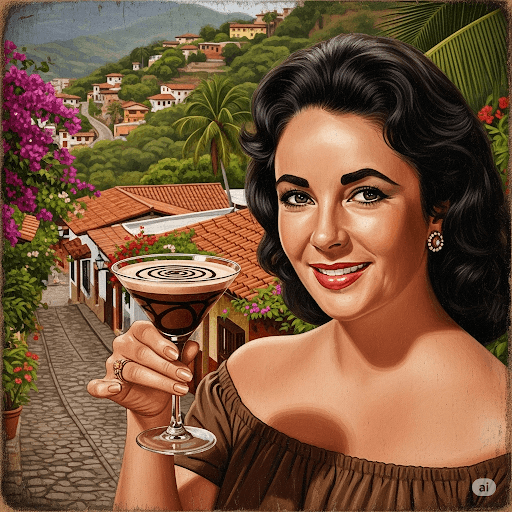 Liz Taylor Chocolate Martini Fundraiser at Tryst